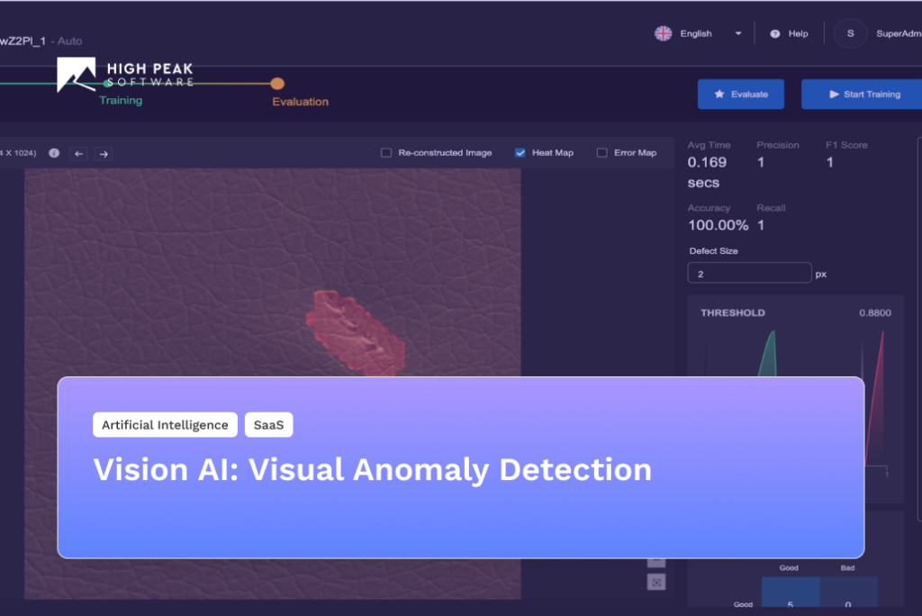 Vision AI: Visual Anomaly Detection | High Peak Software